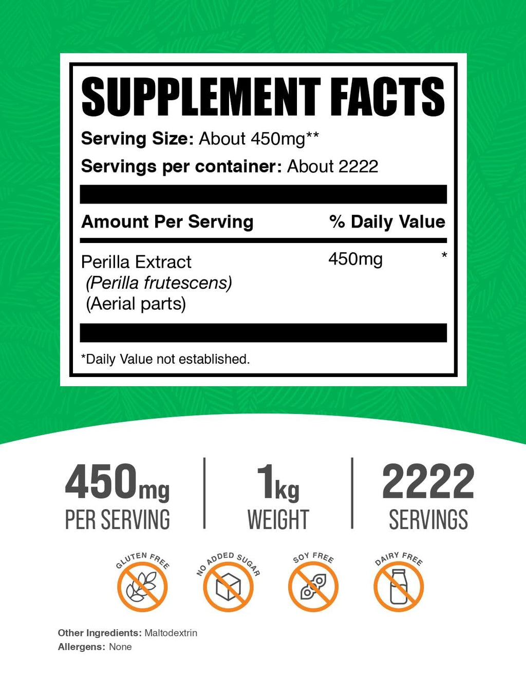 vitamin A perilla extract benefits