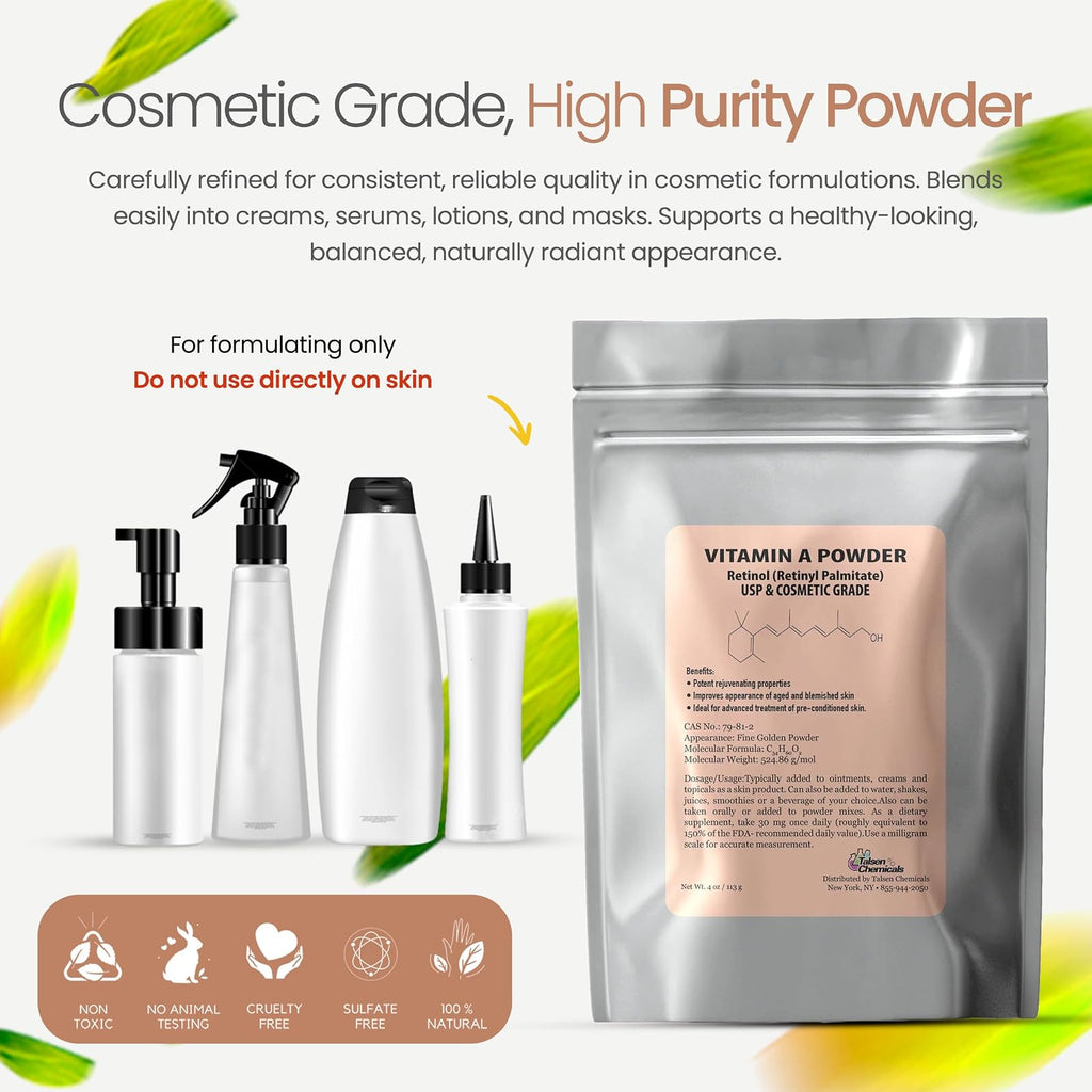 vitamin a powder for hair growth