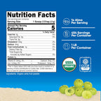 Vitamin A rich amla powder supplement