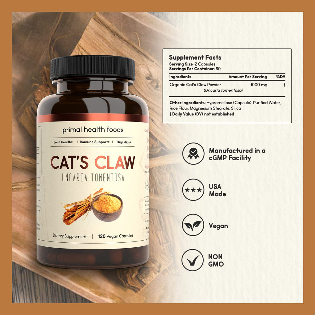 Vitamin A rich Cat's Claw extract