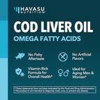 Vitamin A rich cod liver oil softgels