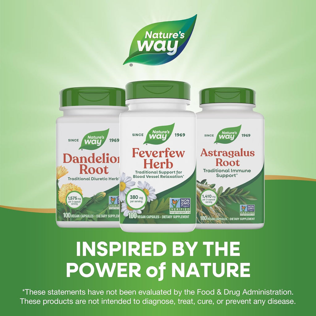 vitamin A rich Feverfew capsules