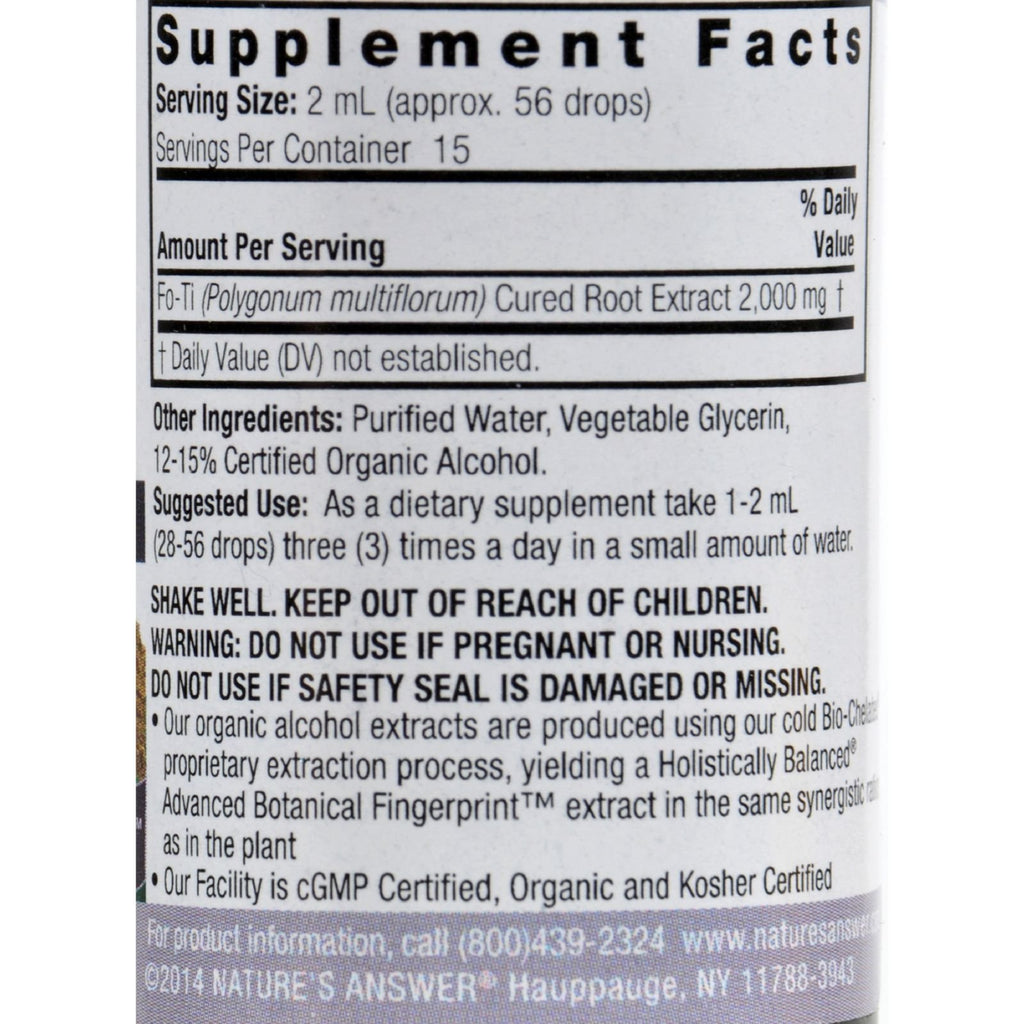 Vitamin A rich Fo-Ti extract