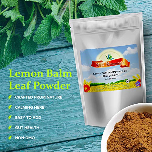 Vitamin A rich lemon balm leaf