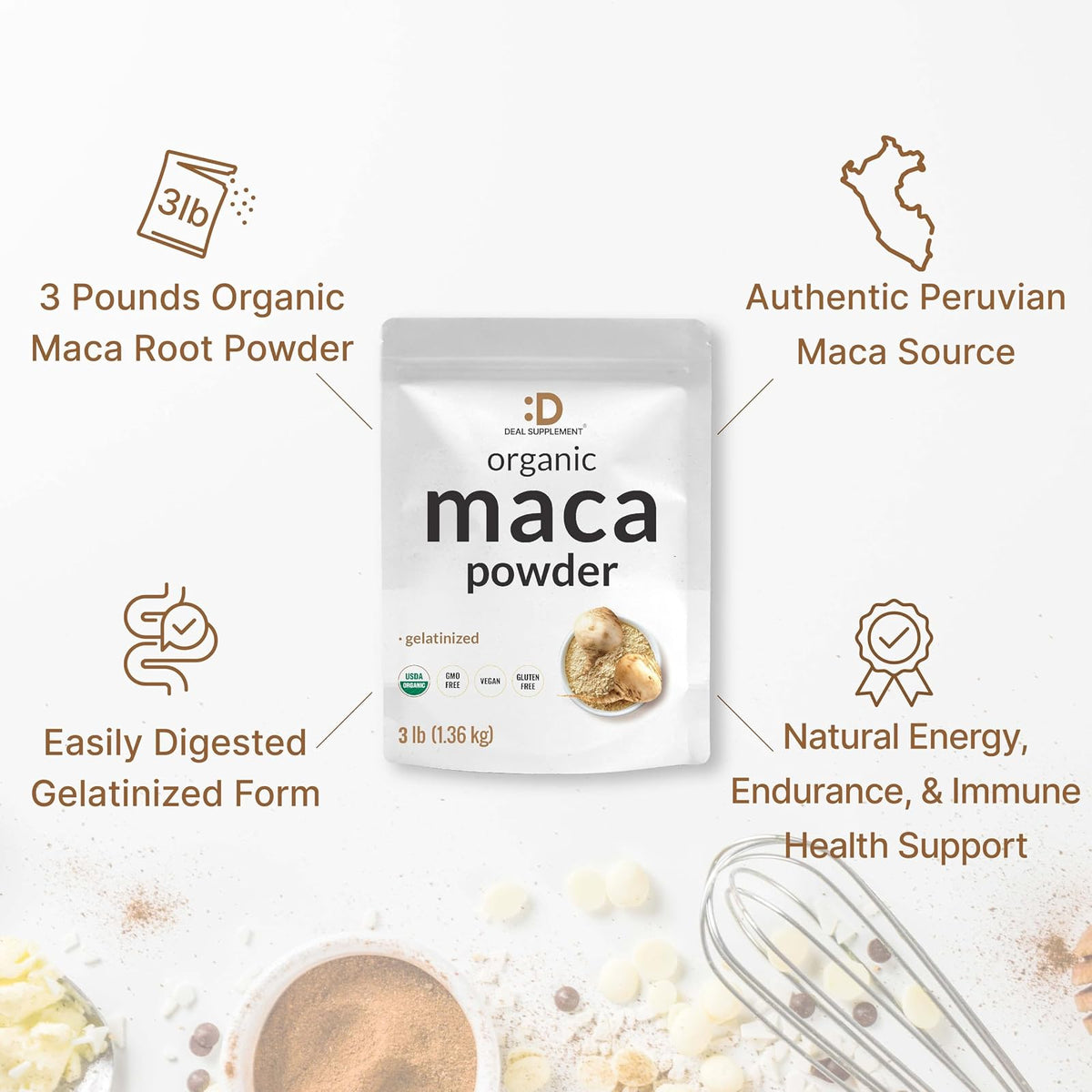 vitamin A rich maca powder