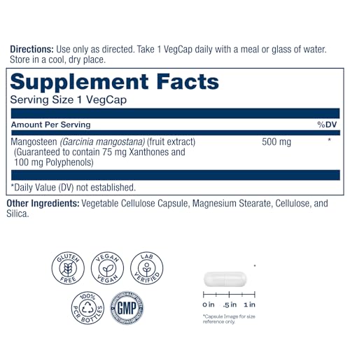 Vitamin A rich mangosteen supplement