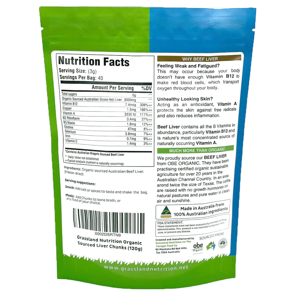 vitamin A rich organic liver