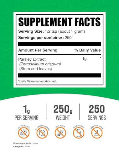Vitamin A rich Parsley Extract Powder