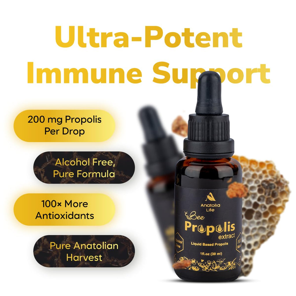 Vitamin A rich propolis tincture
