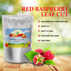 Vitamin A rich raspberry leaf cut