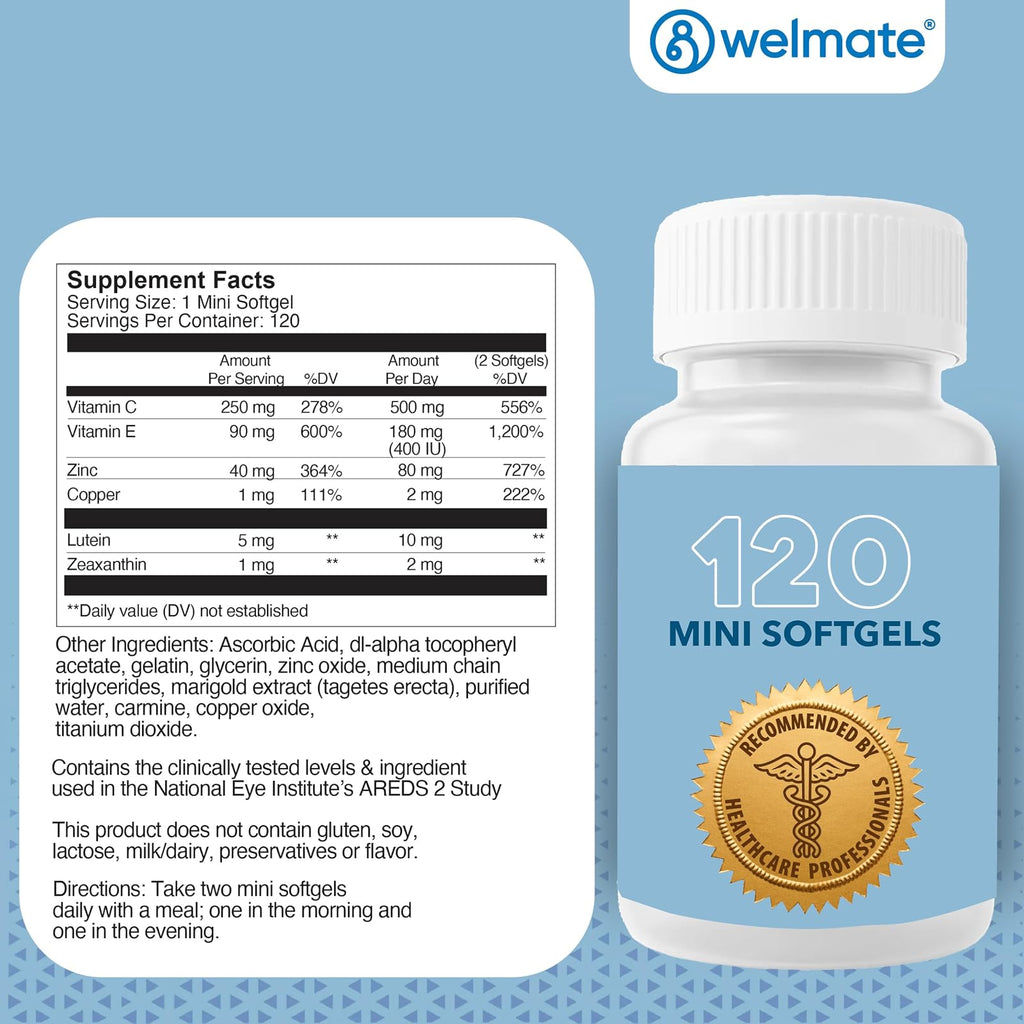 Vitamin A softgels for clearer eyesight