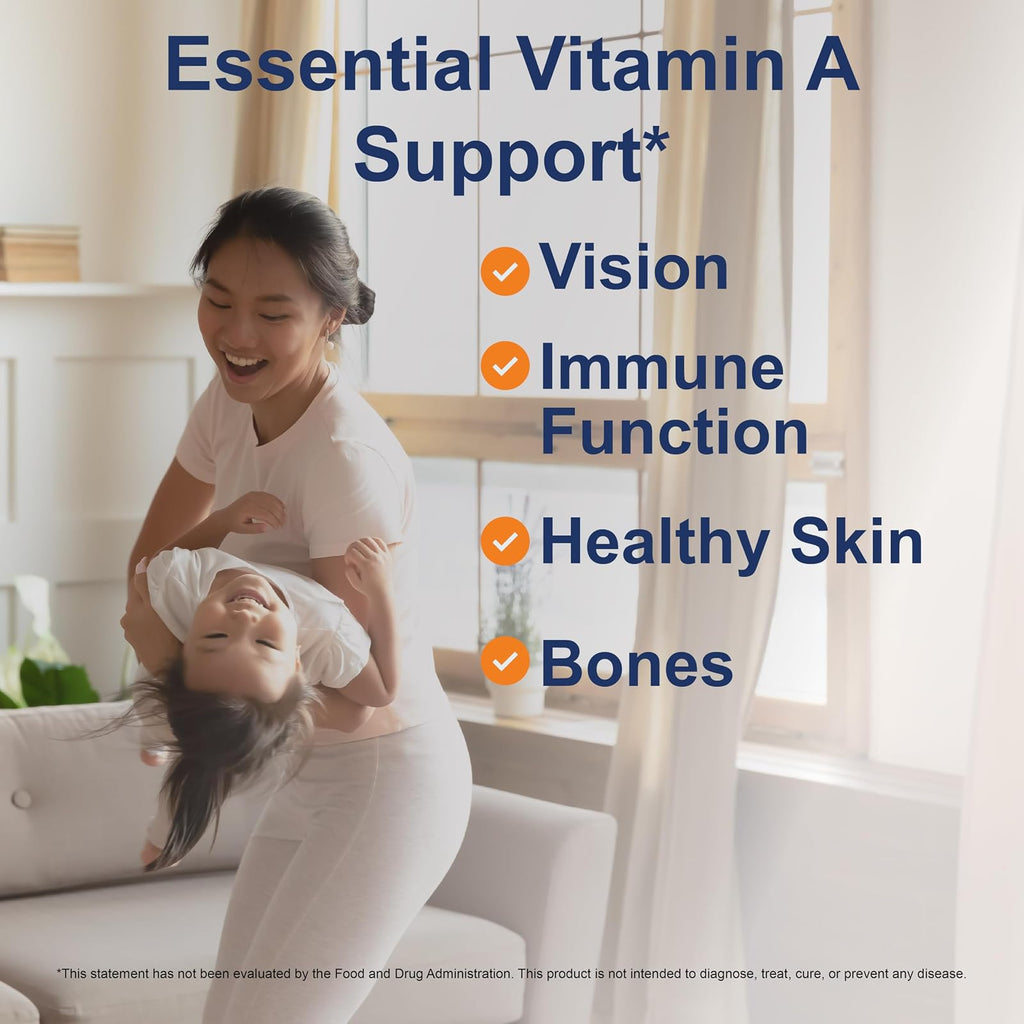 vitamin A softgels for healthy skin