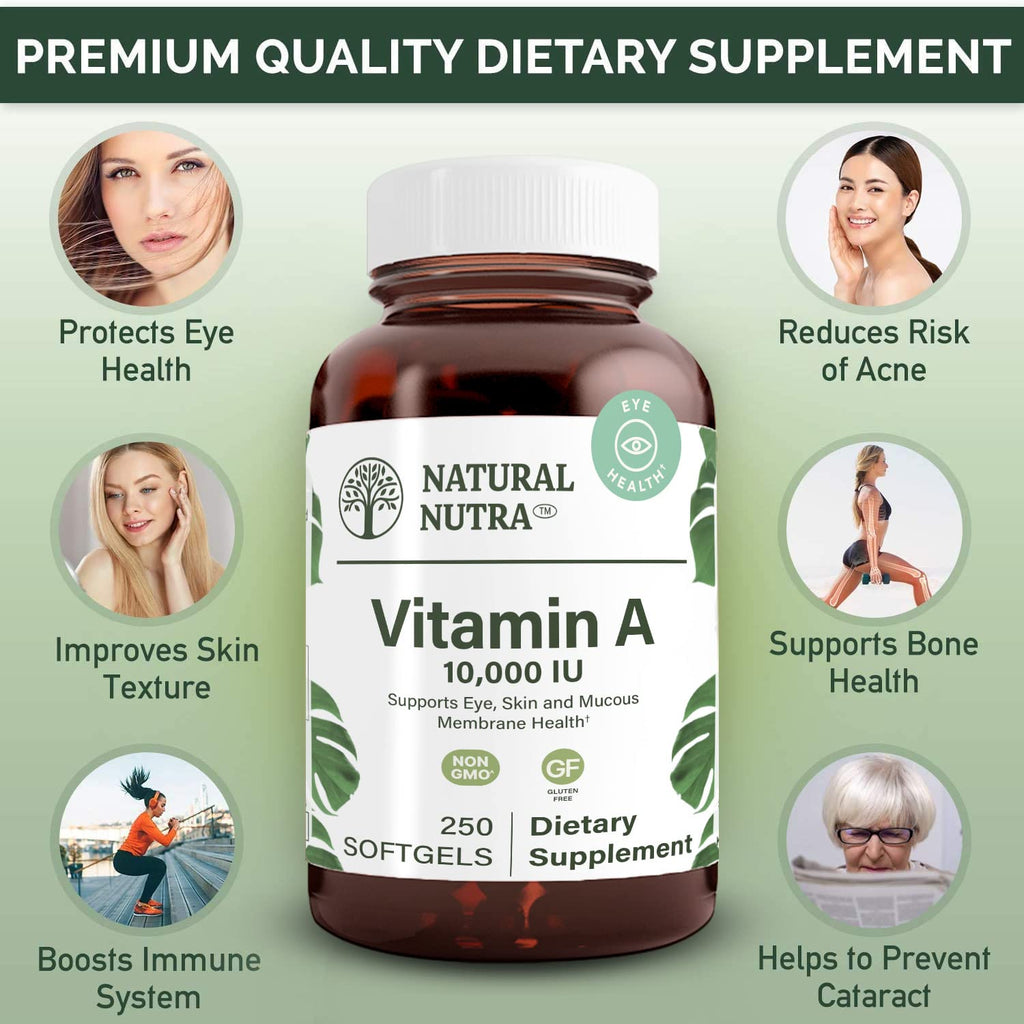 vitamin A softgels for immune support