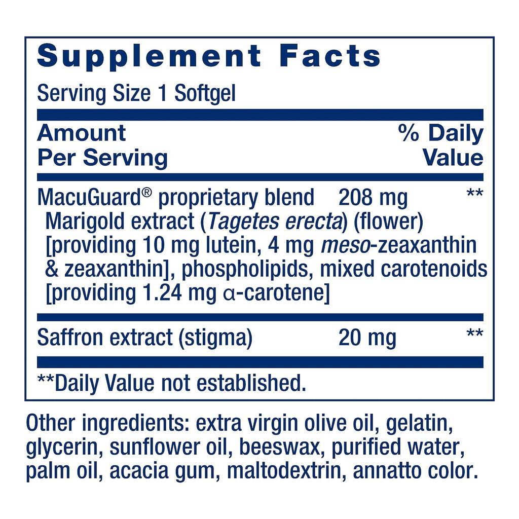 vitamin A softgels for vision support