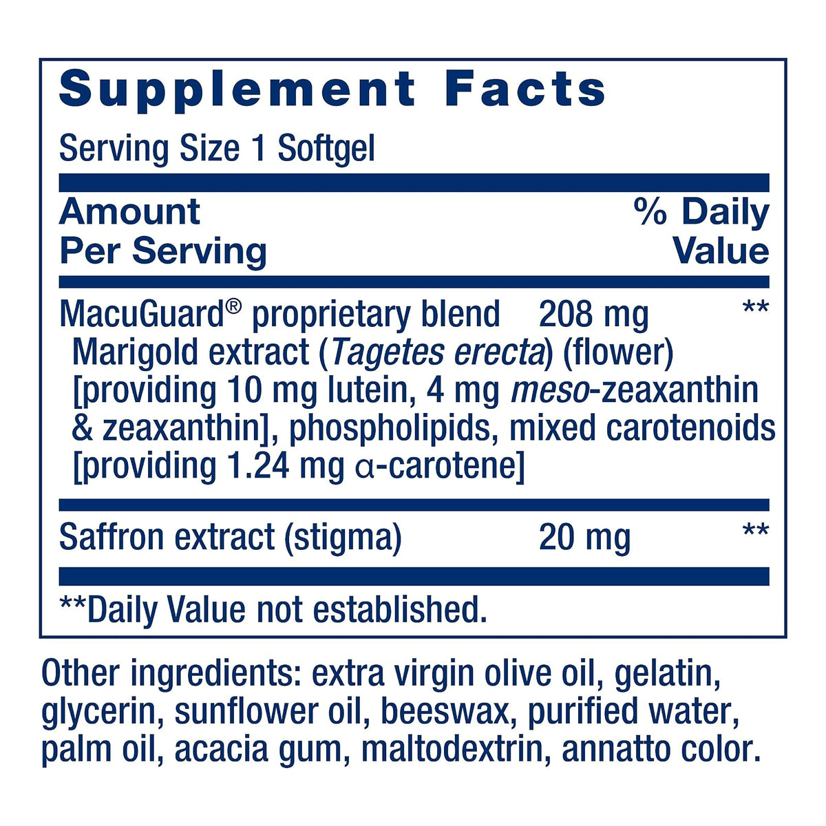 vitamin A softgels for vision support