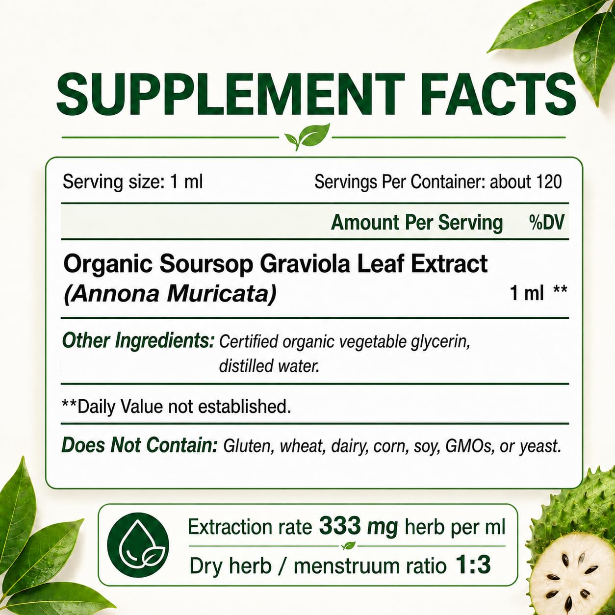 Vitamin A source from Soursop