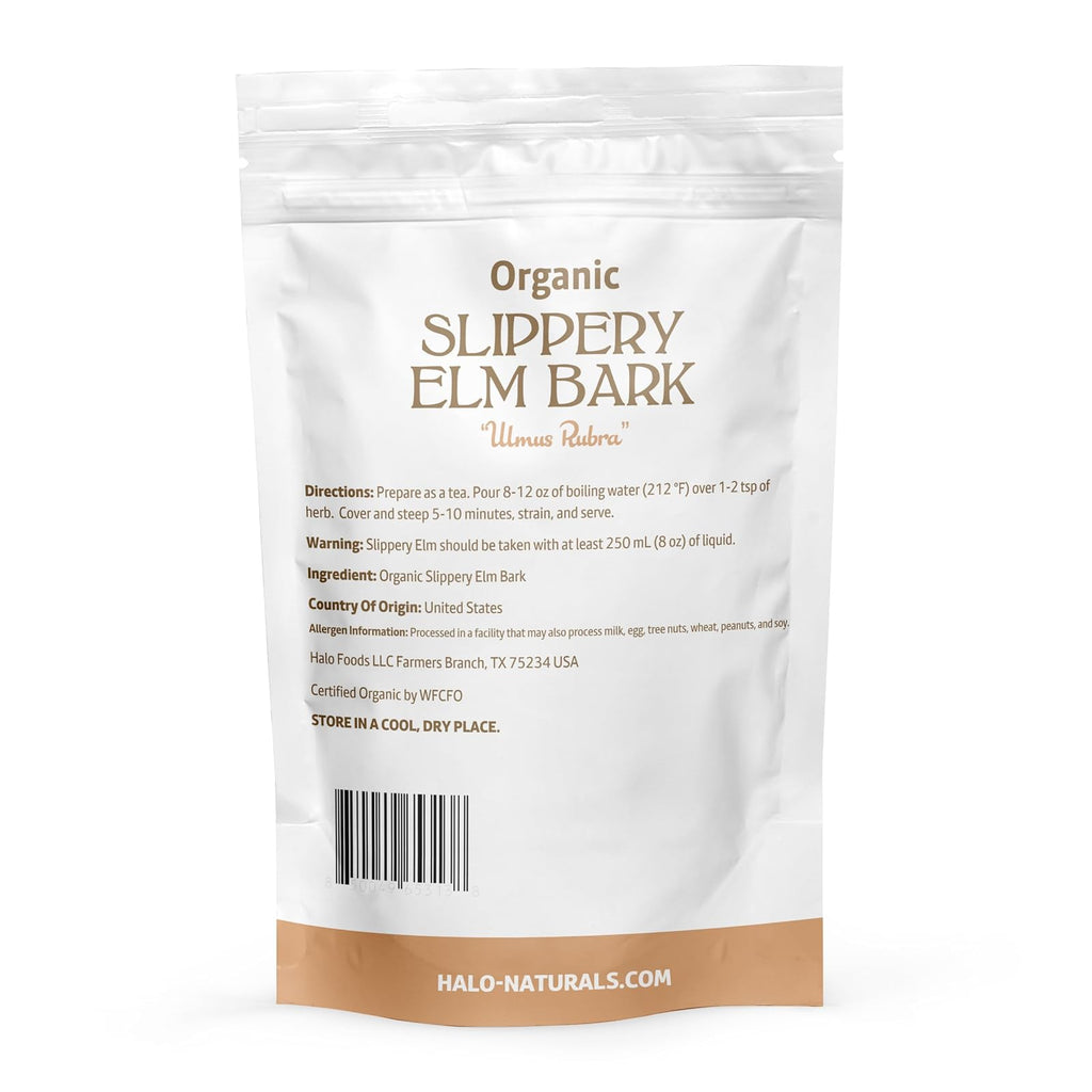 vitamin A source slippery elm cut