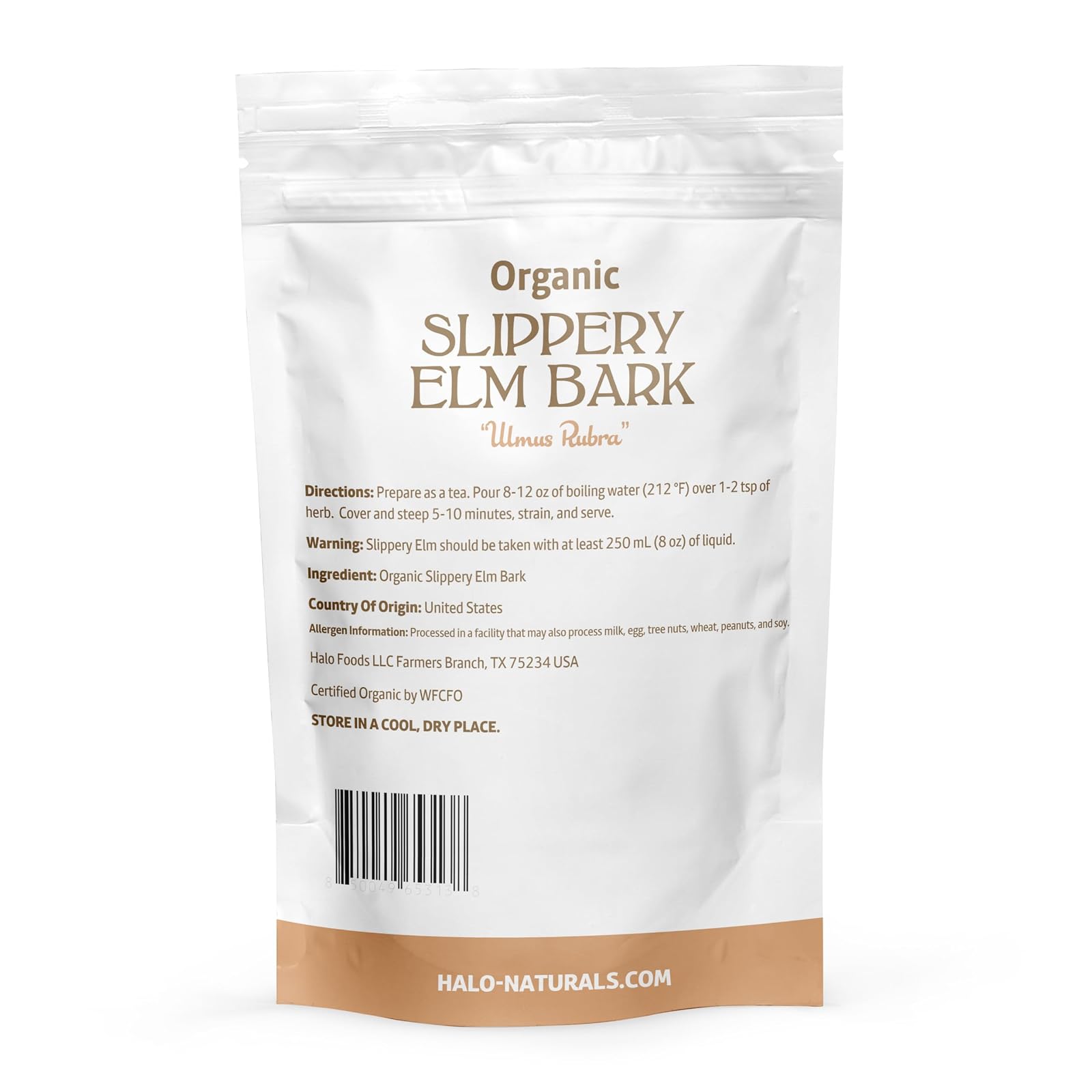 vitamin A source slippery elm cut