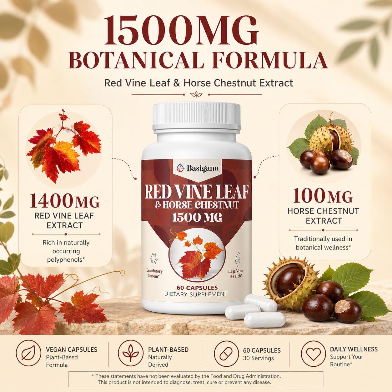Vitamin A supplement for circulation