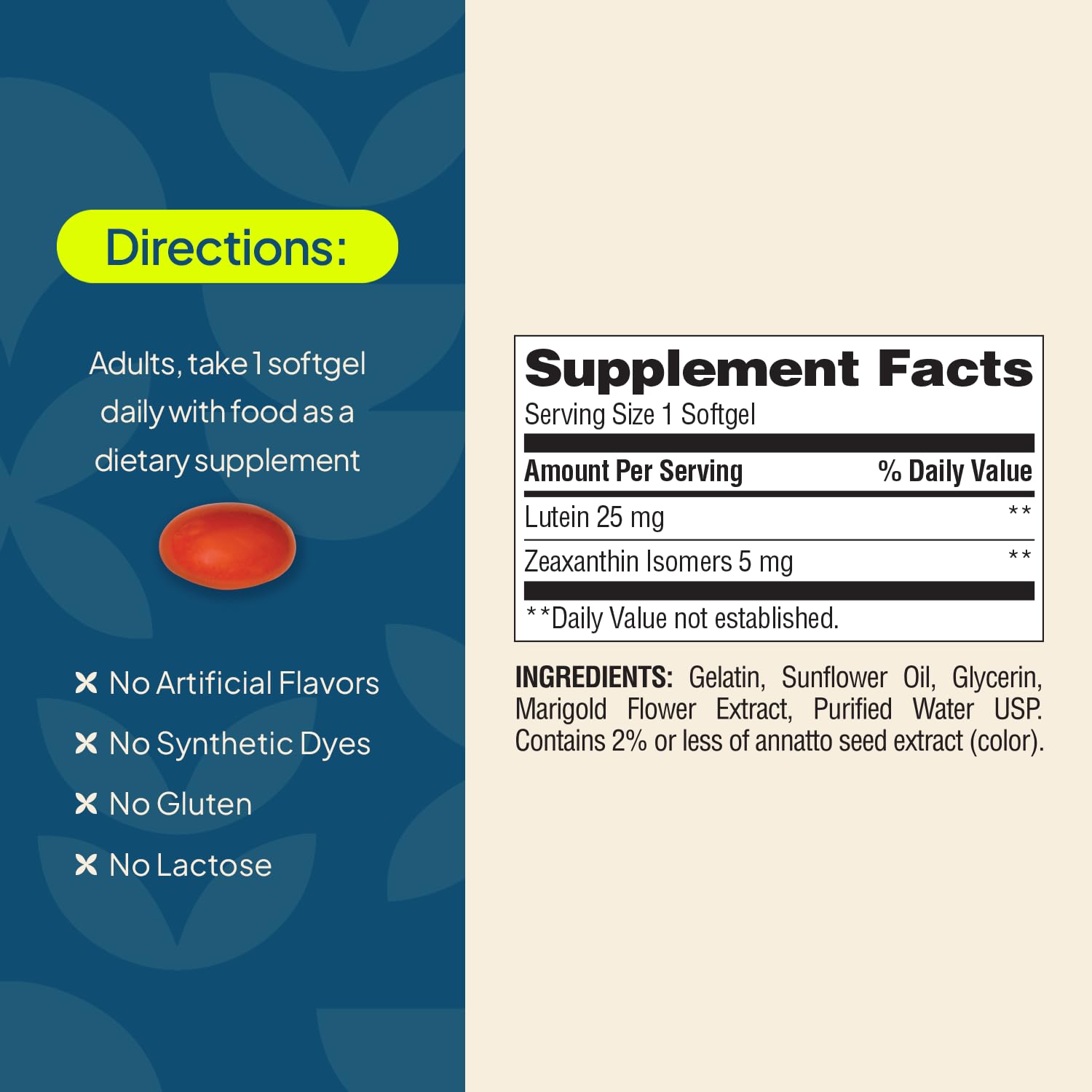 Vitamin A supplement for eye health