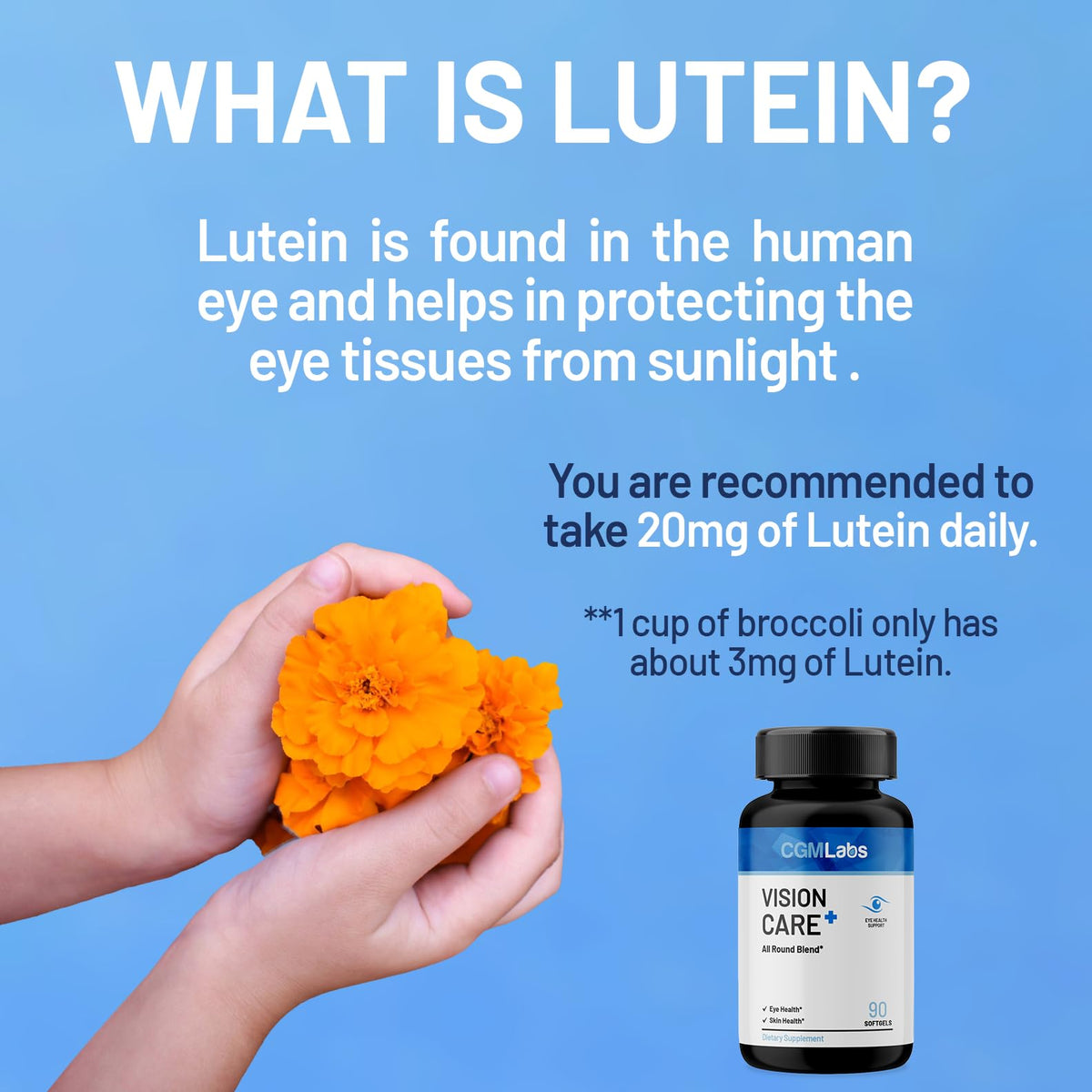 Vitamin A supplement for eye health