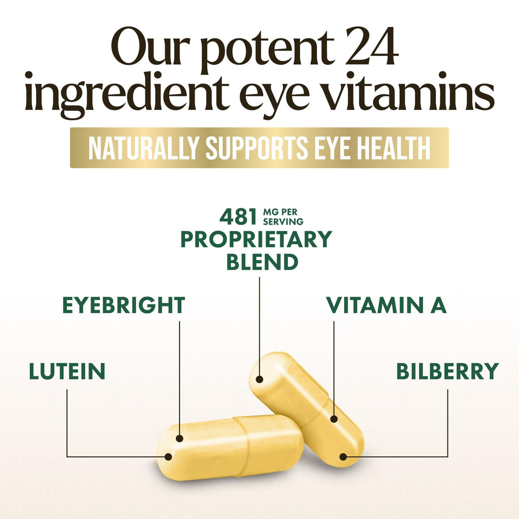 Vitamin A supplement for eye support