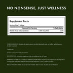 Vitamin A supplement for healthy skin