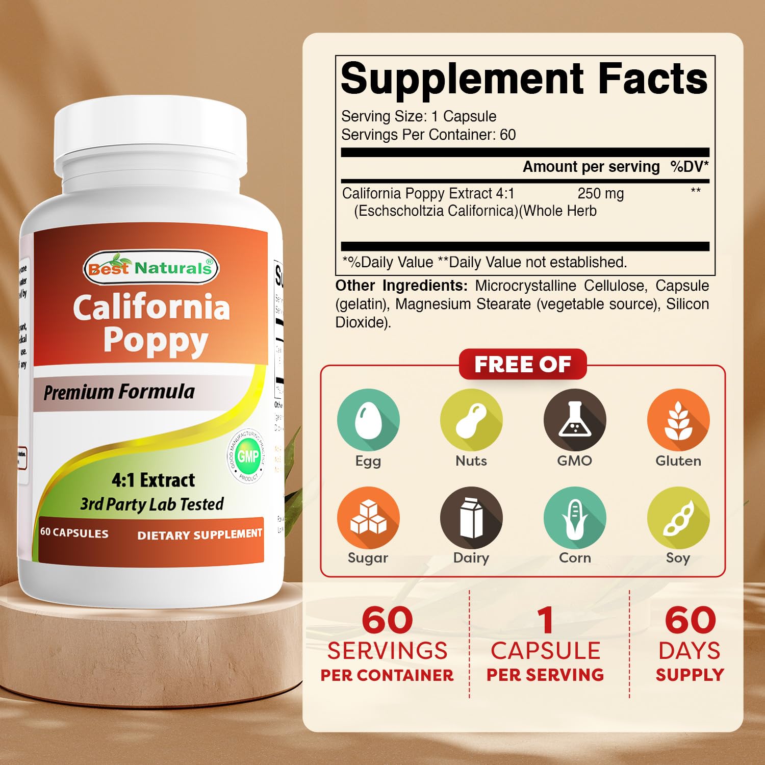 Vitamin A supplement for stress relief