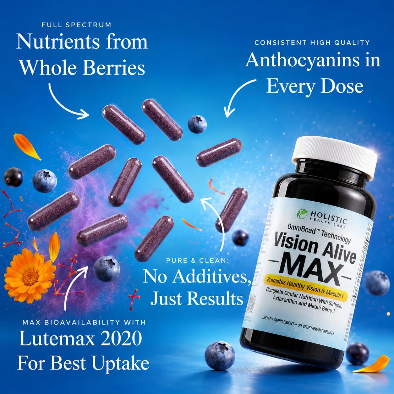 Vitamin A supplement for vision support