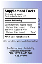 Vitamin A supplement for vision support