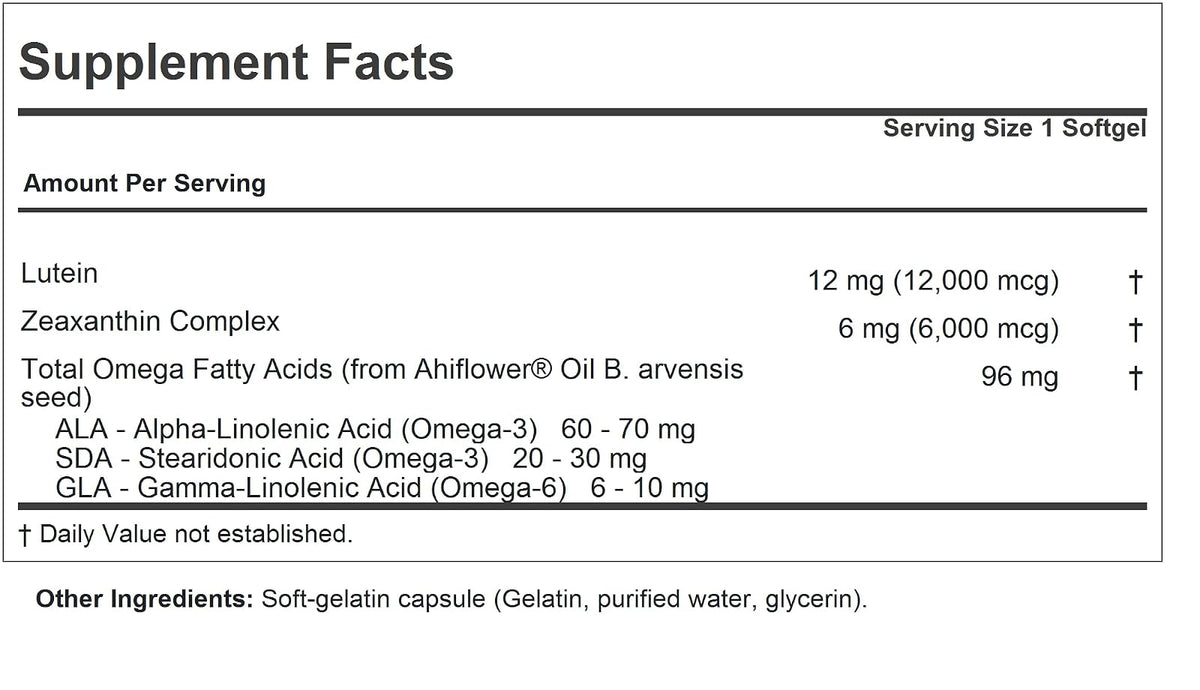 Vitamin A supplement for vision support