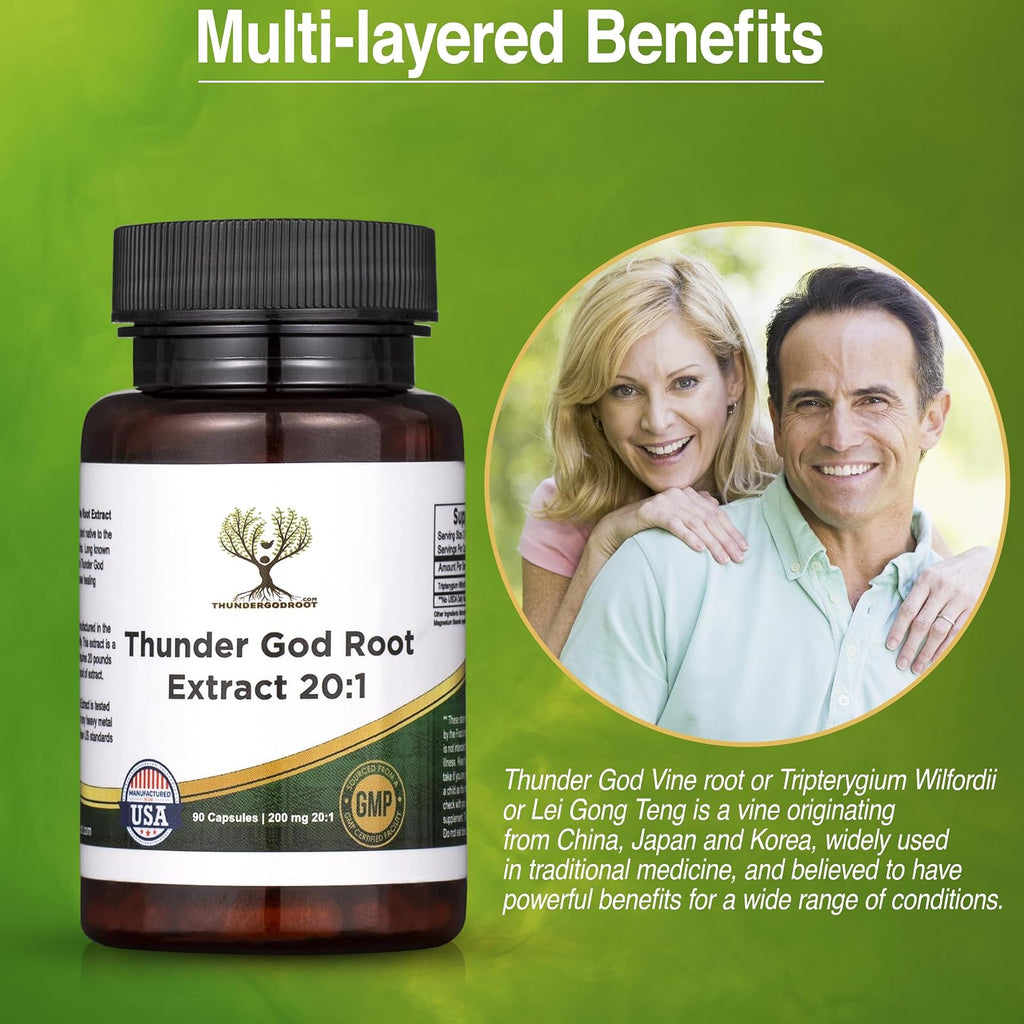 Vitamin A supplement with Thunder God Vine