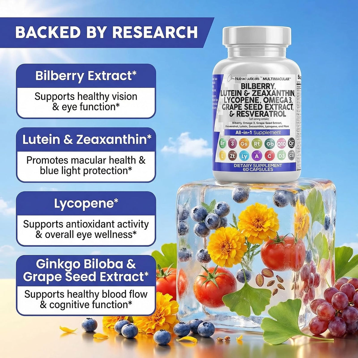 Vitamin A support for healthy eyes