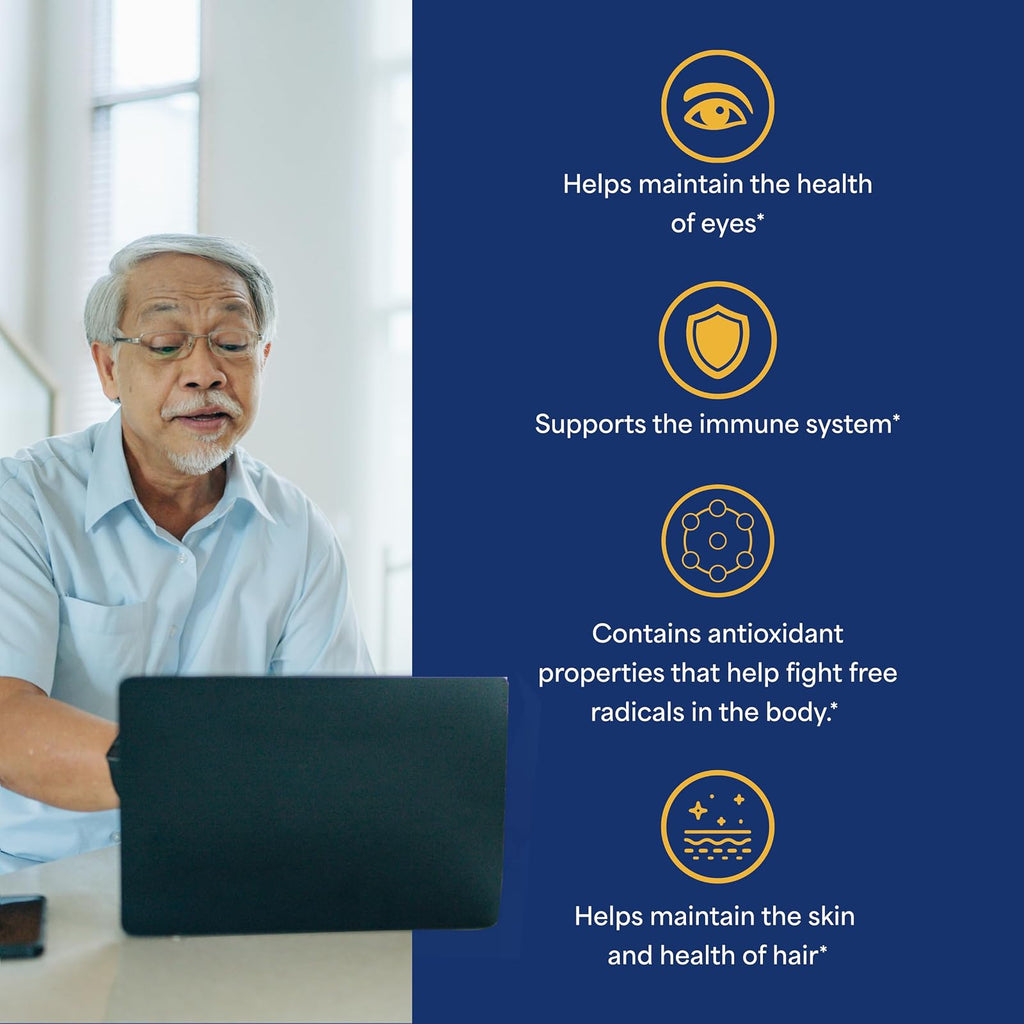 Vitamin A support for healthy vision
