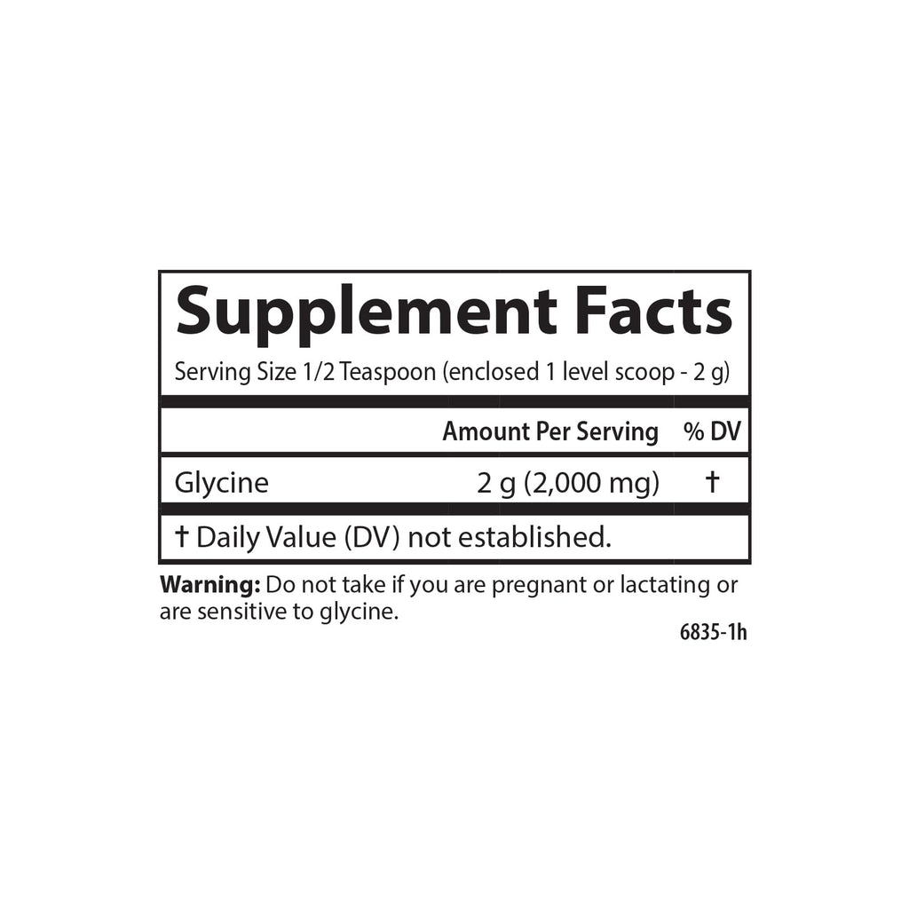 Vitamin A support with Carlson Labs glycine