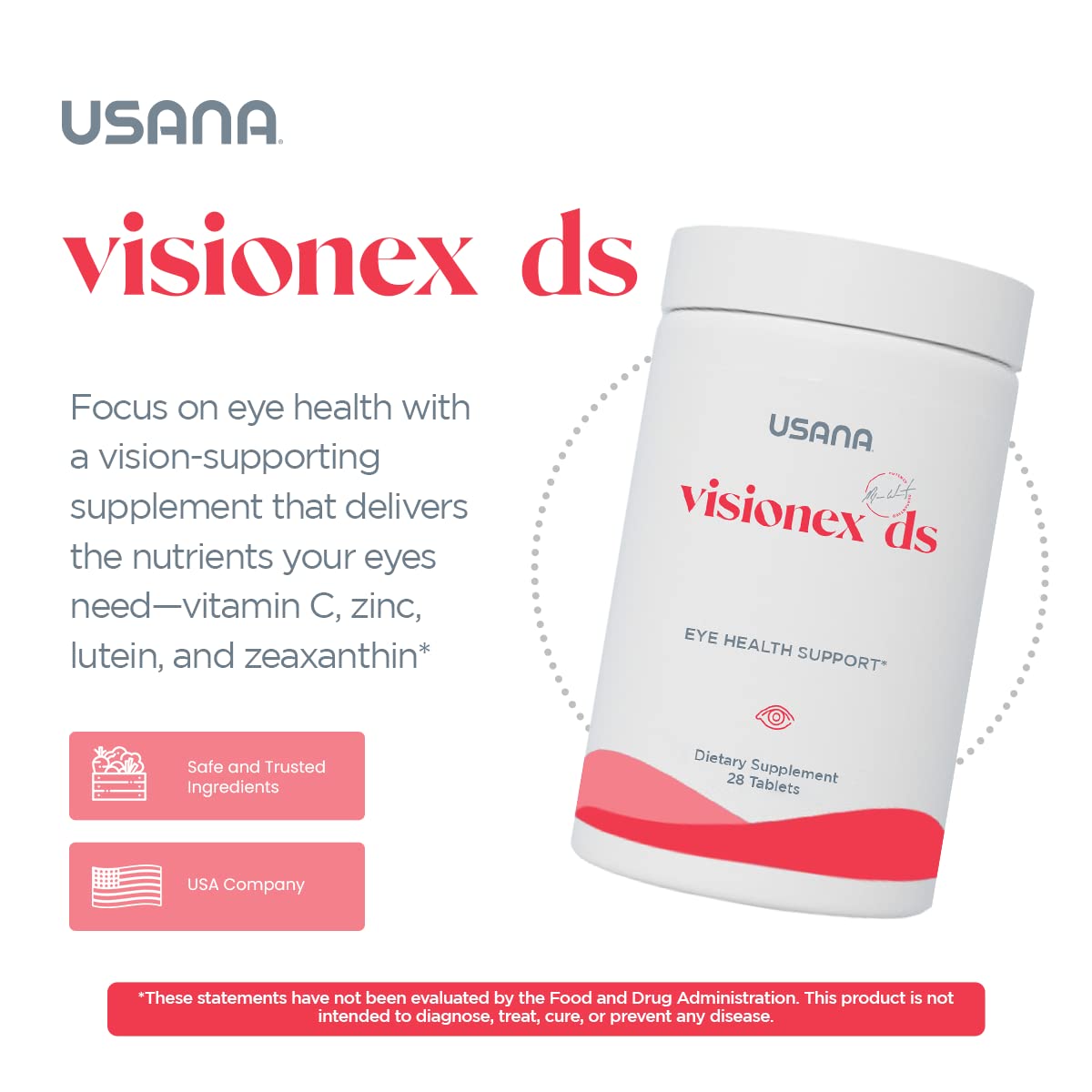 Vitamin A support with USANA Visionex