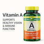 Vitamin A supports immune function