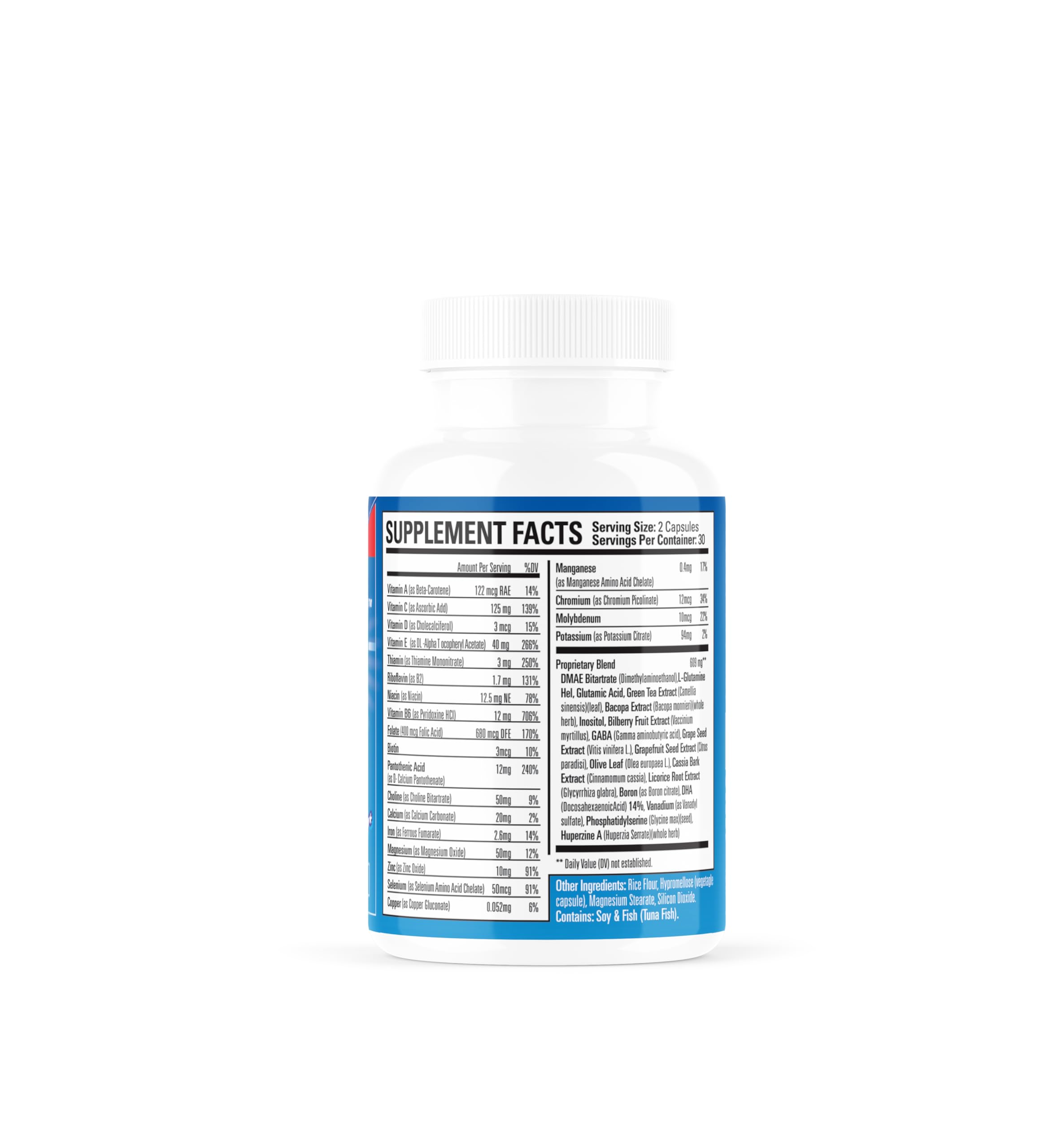 vitamin and mineral blend for cognition