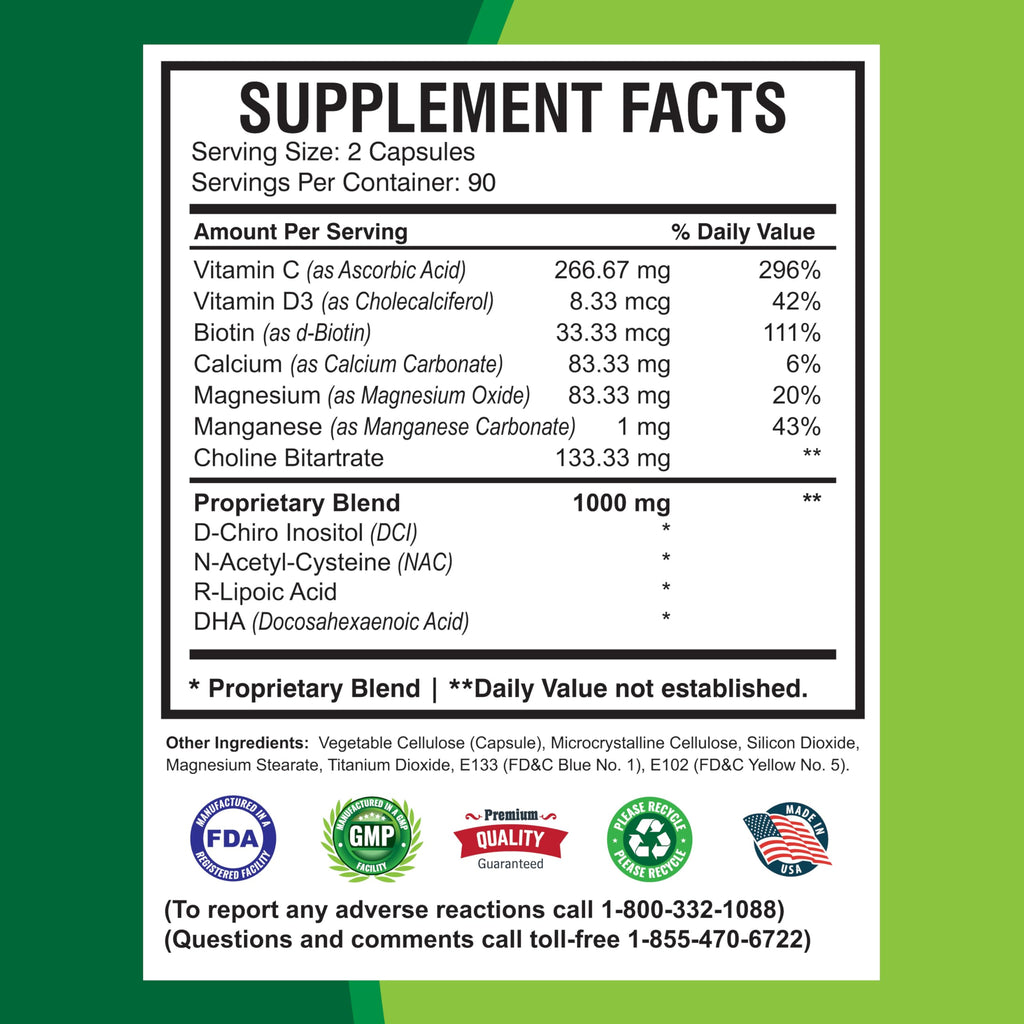 vitamin and mineral blend for fertility