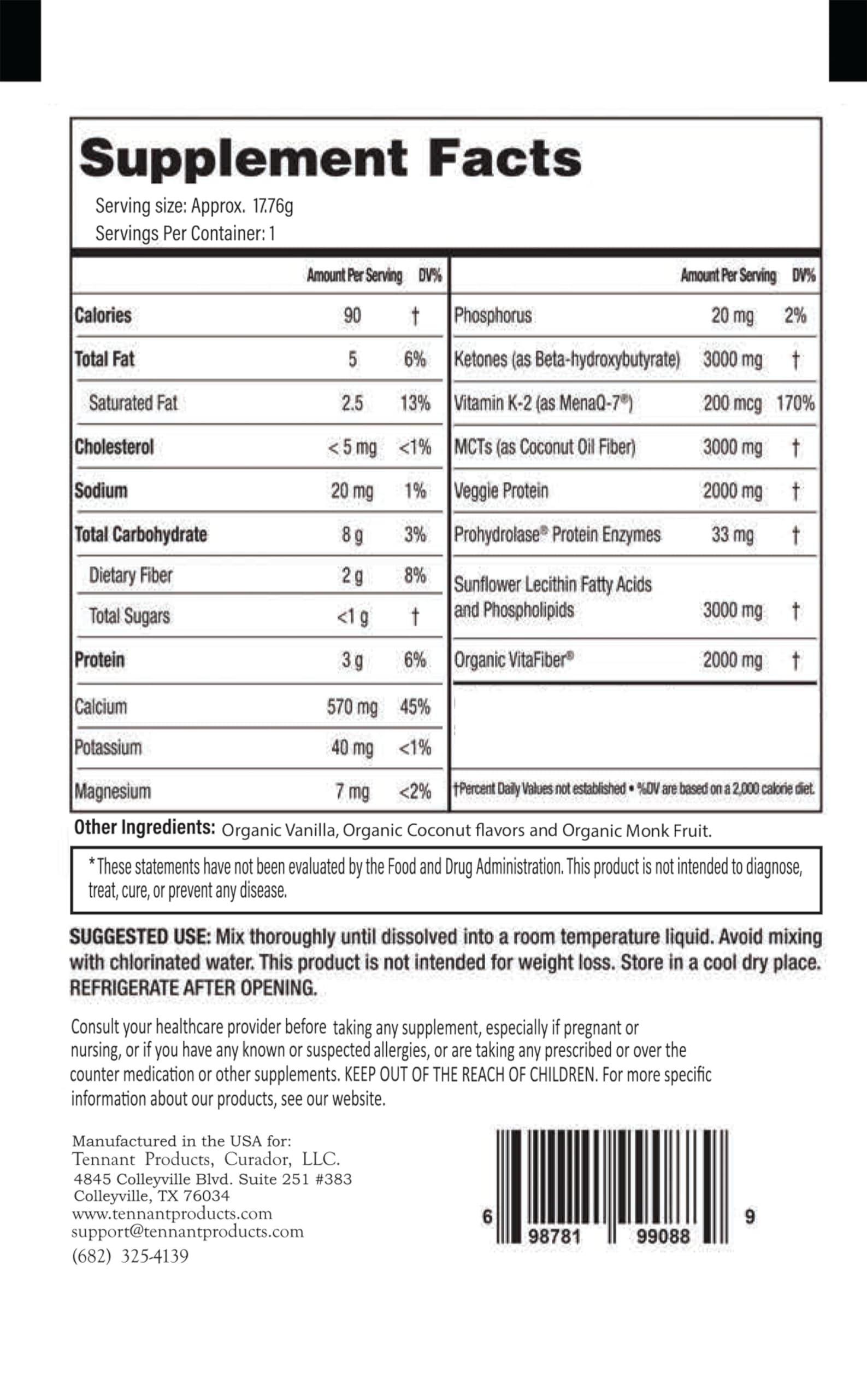 vitamin and mineral blend for focus