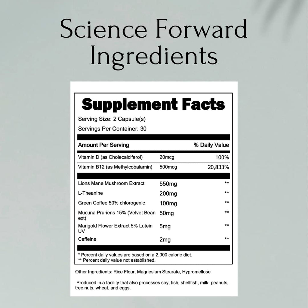 vitamin and mineral blend for mental clarity