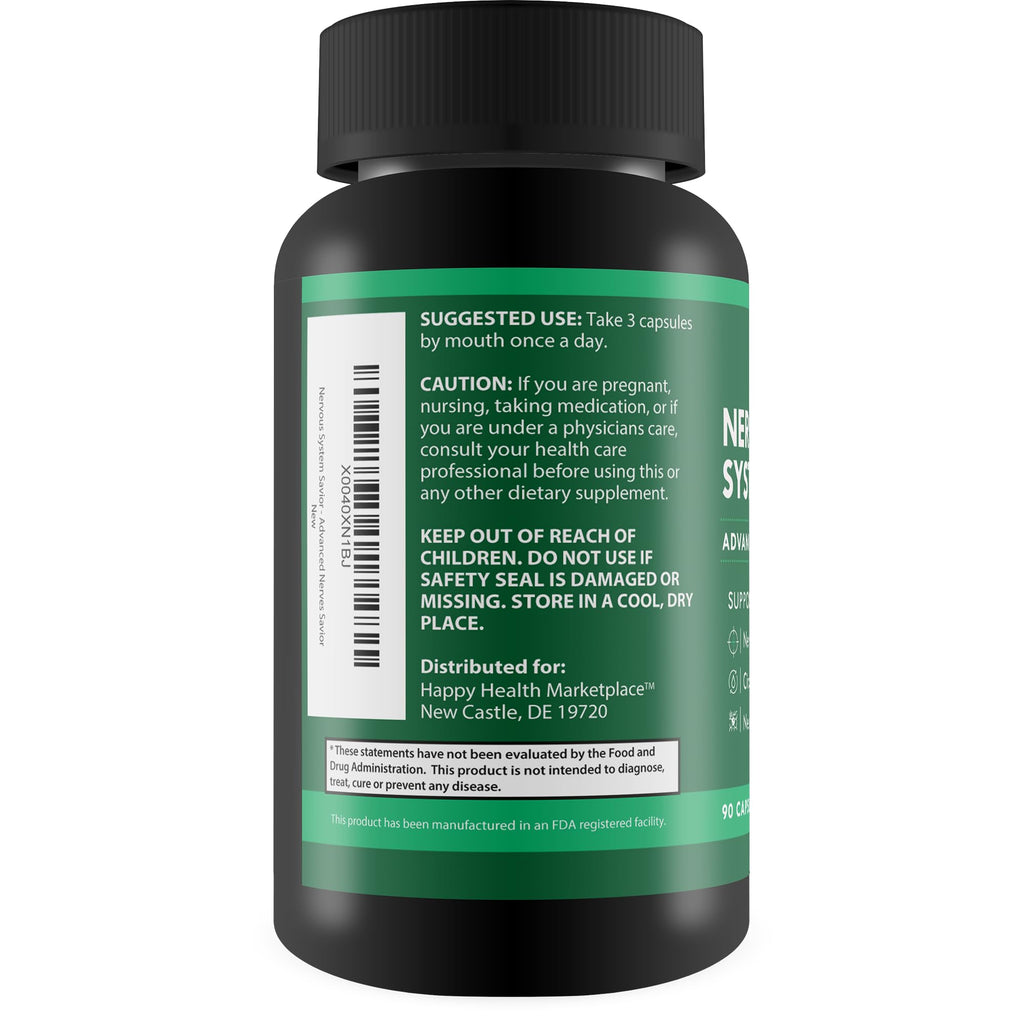 vitamin and mineral blend for nerve function