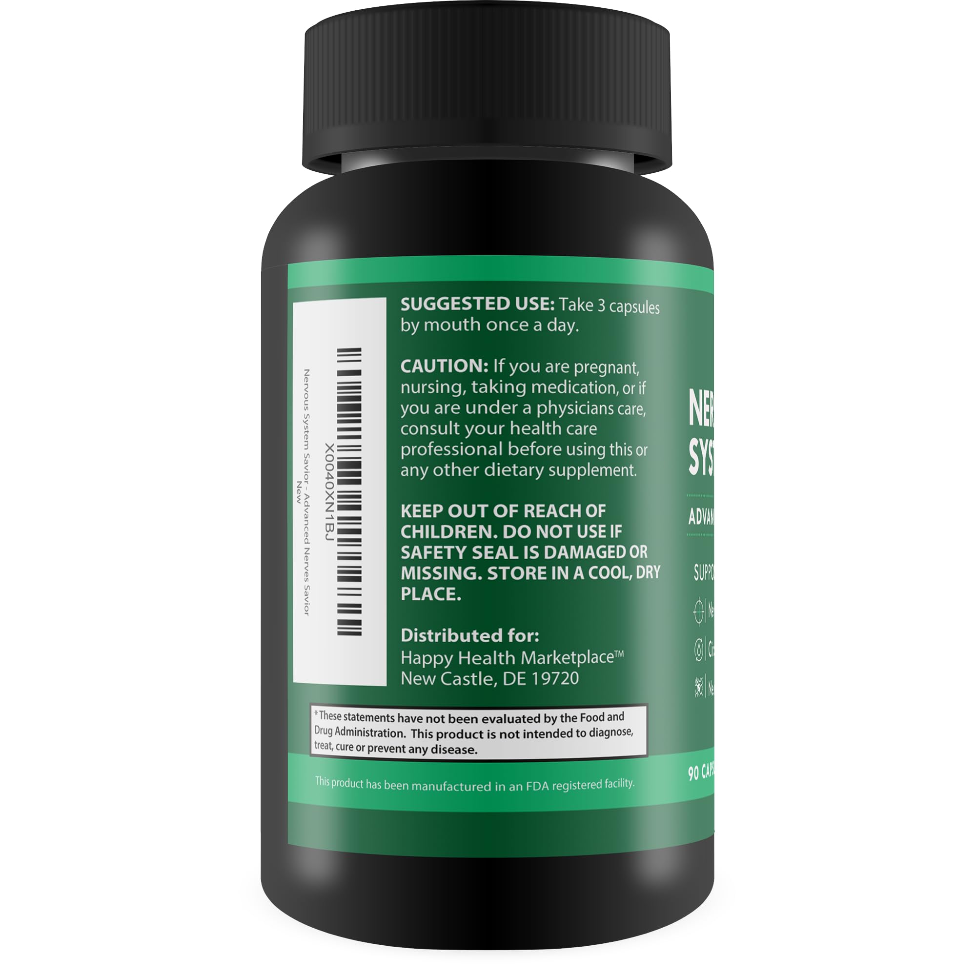 vitamin and mineral blend for nerve function