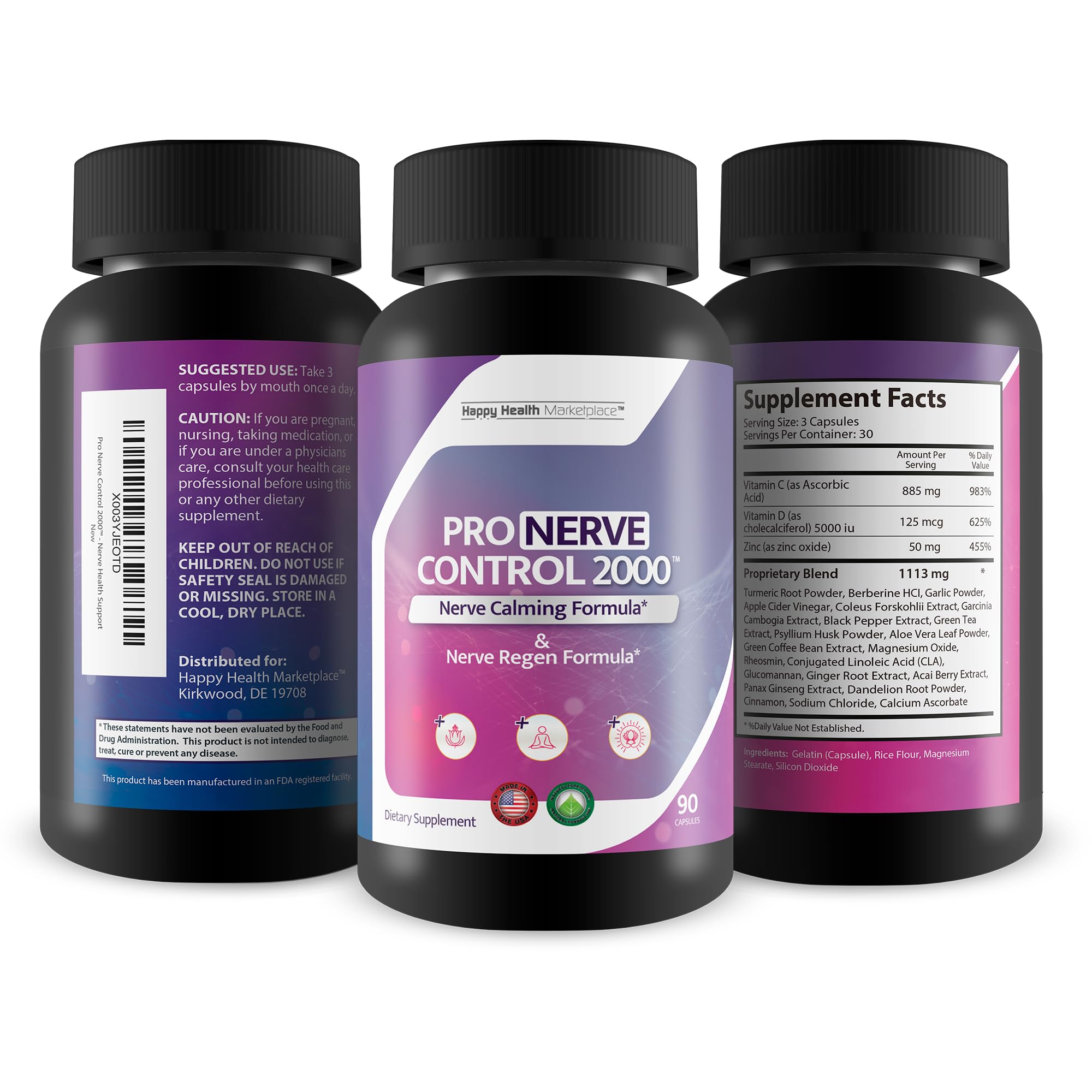 vitamin and mineral blend for nerves
