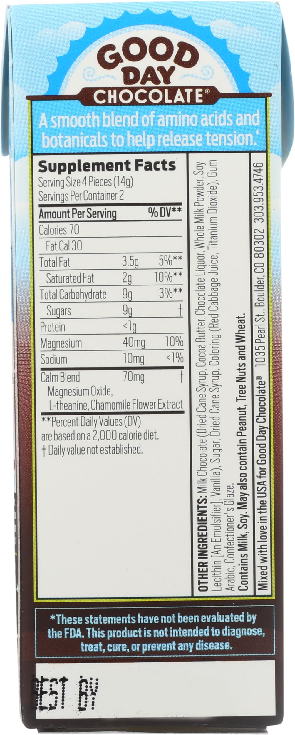 vitamin and mineral blend for relaxation