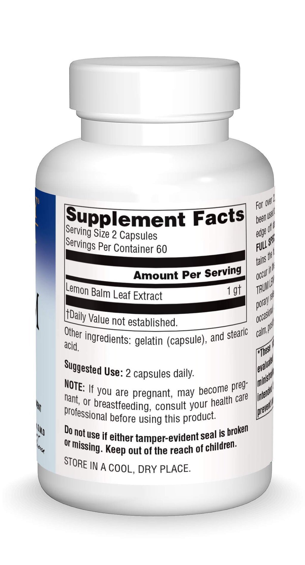 vitamin and mineral blend for relaxation