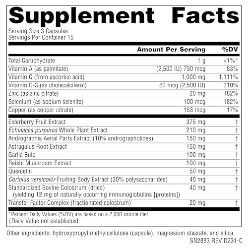 vitamin and mineral blend for vitality