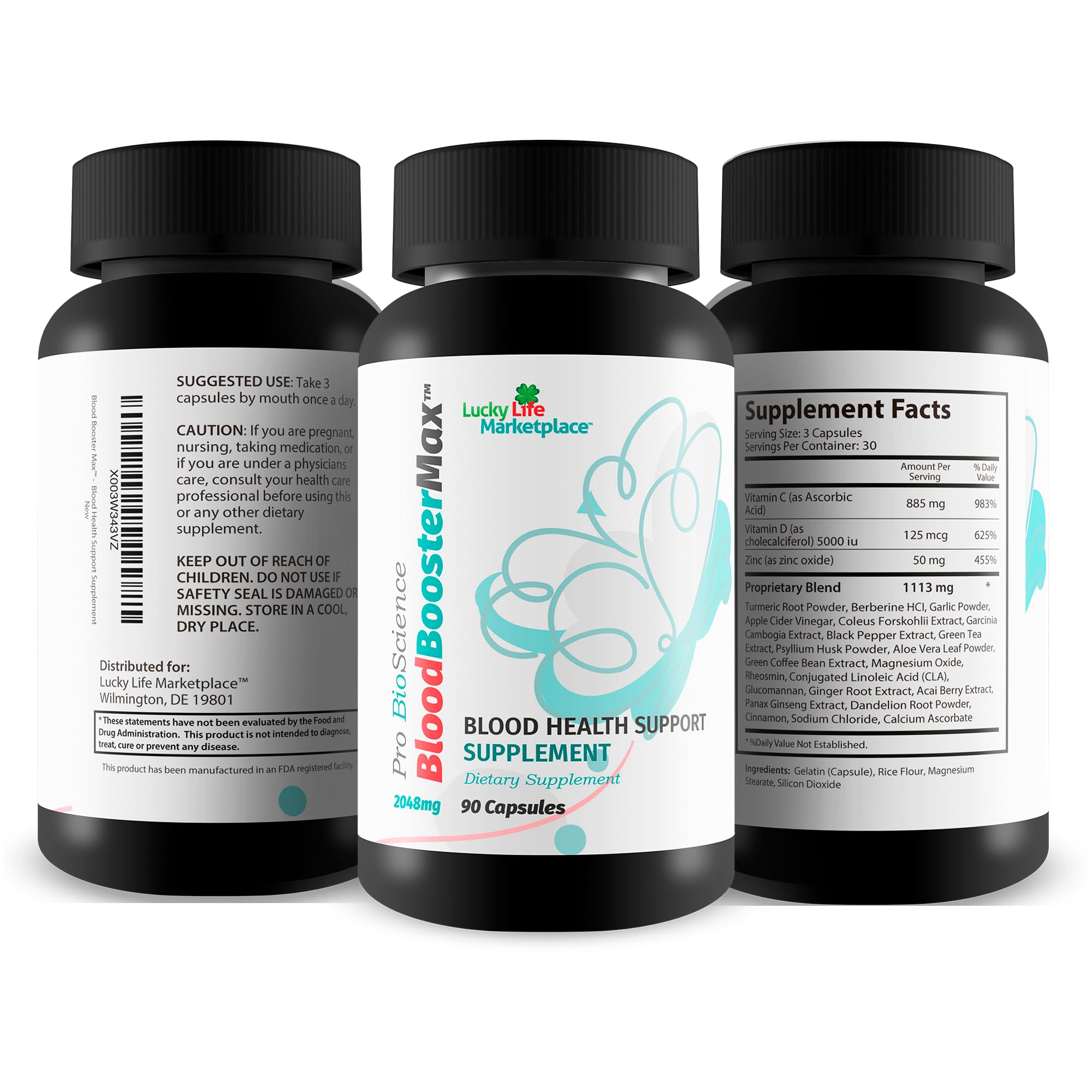 Vitamin and mineral blend for vitality