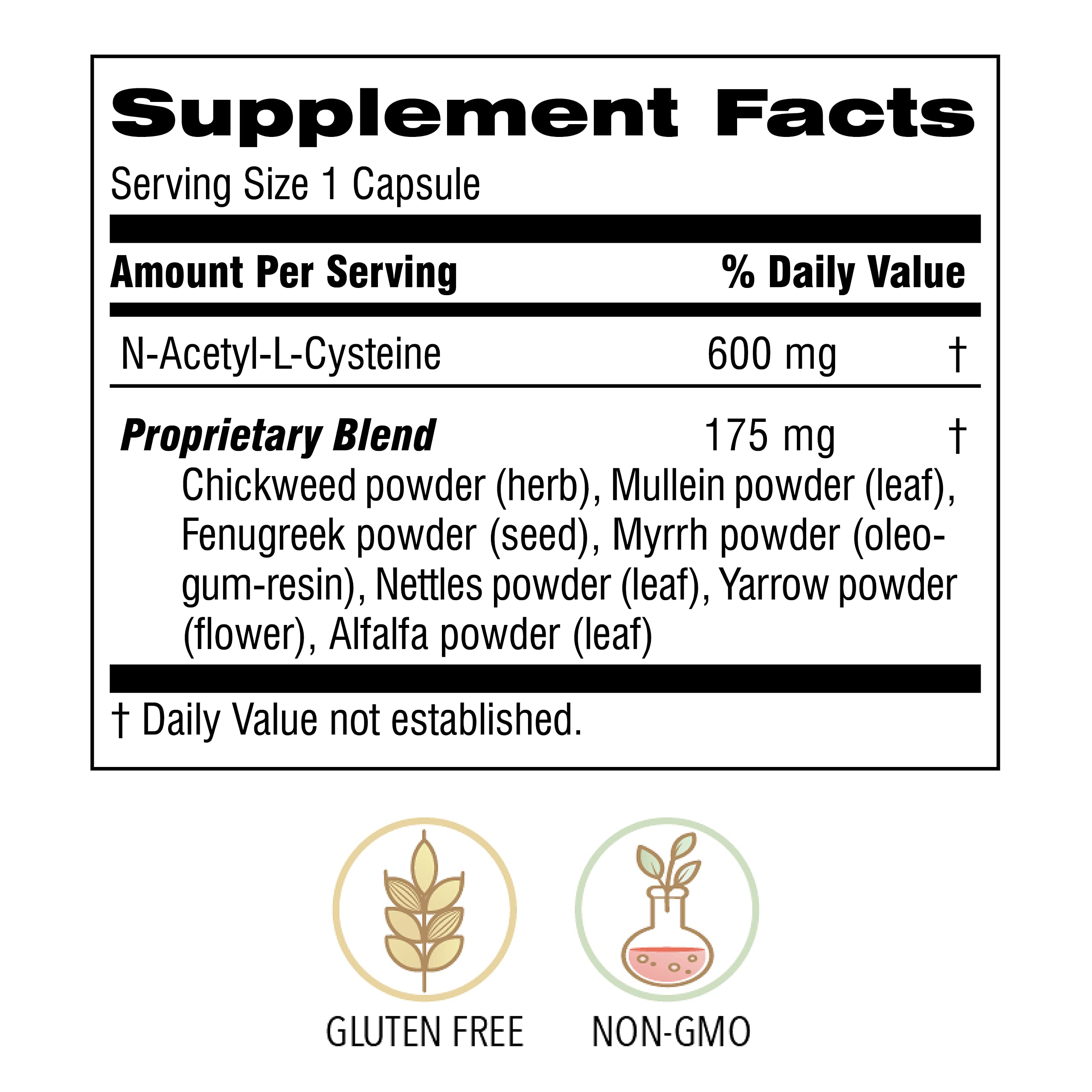 vitamin and mineral lung formula