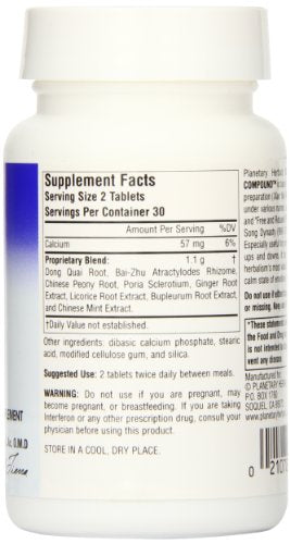 vitamin and mineral support for calmness